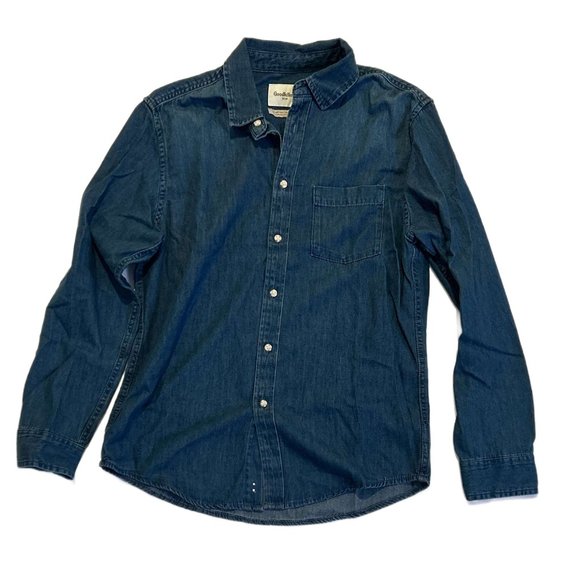 Goodfellow & Co | Shirts | Denim Long Sleeve Shirt | Poshmark